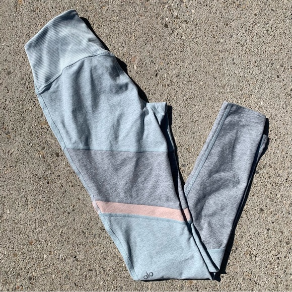 ALO Yoga | Pants & Jumpsuits | Alo Block Chevron Stripe Yoga Pants ...